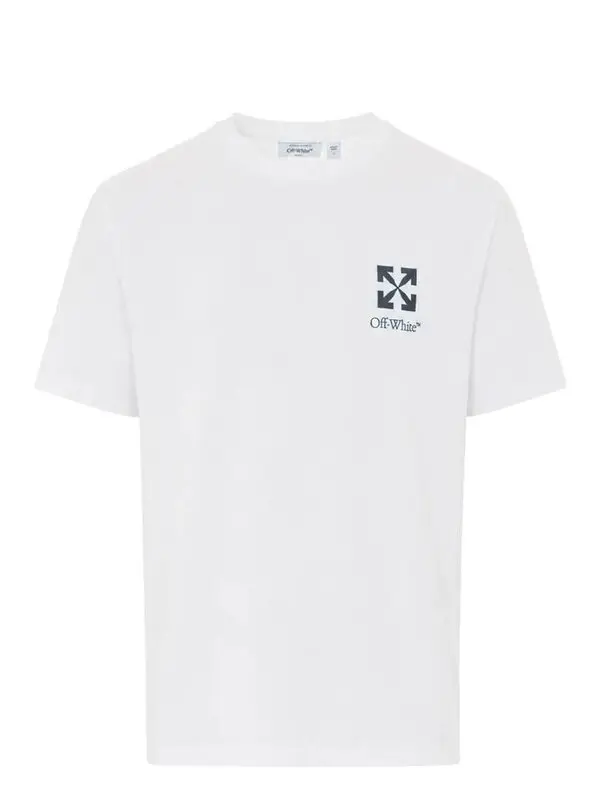 Off-White Mini Arrow Regular Short Sleeve T-shirt - White