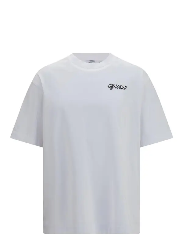Off-White Script Logo Skate T-shirt - White