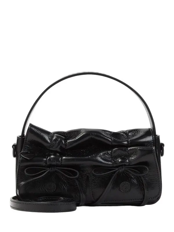 Acne Studios Calf Leather Multipocket Micro Bag - Black