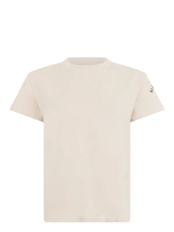 MAISON MARGIELA Cotton Crew Neck T-shirt - Beige