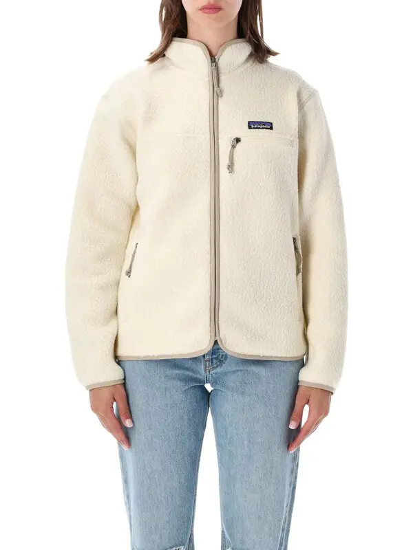 Patagonia Retro Pile Fleece Zip-up Jacket - Beige