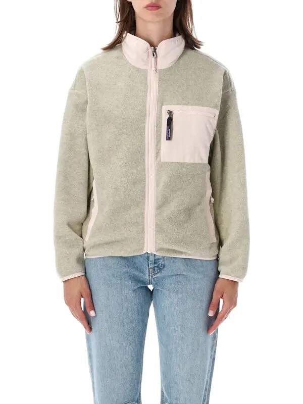 Patagonia Fleece Zip Jacket - Grey Pink