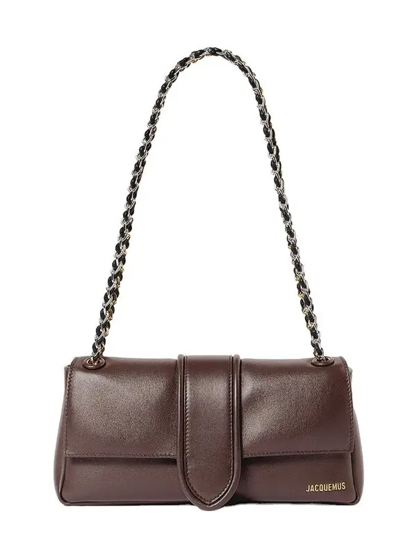 Jacquemus Mini Chain-handle Shoulder Bag - Mnghtbrown