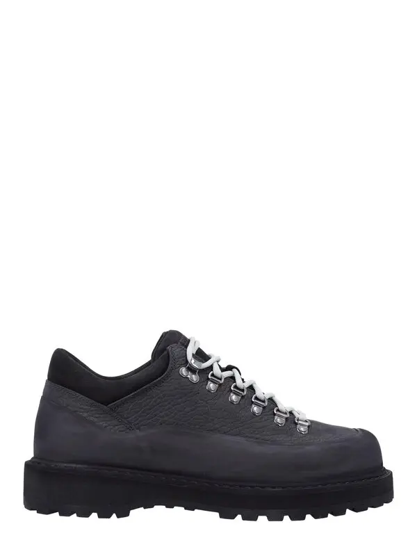Diemme Low-top Hiking Shoe With Lug Sole - Nero