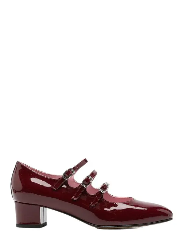 CAREL Kina Patent Leather Pumps - Red