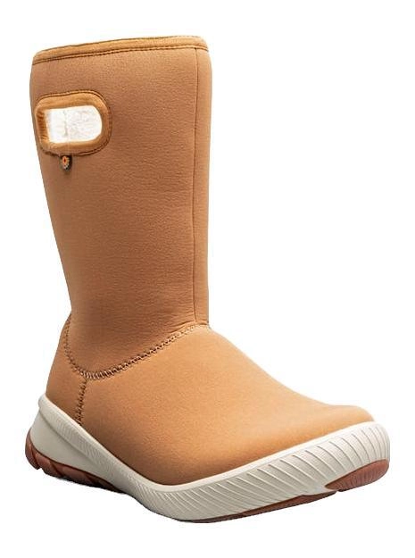 Bogs Tall Waterproof Boots With Faux-fur Lining - Chestnut