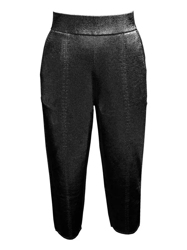 DIANA MOYA ATELIER Riley Wide Leg Trousers - Black