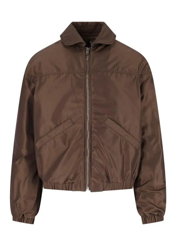 LEMAIRE Polo Ralph Lauren Cotton Canvas Zip Up Jacket - Brown