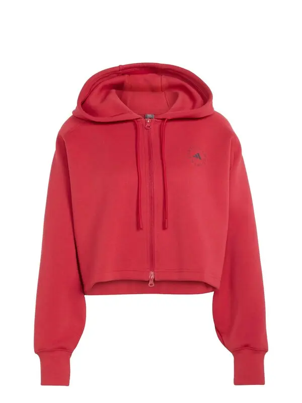 Stella McCartney Adidas Sportswear Cropped Hoodie - Red