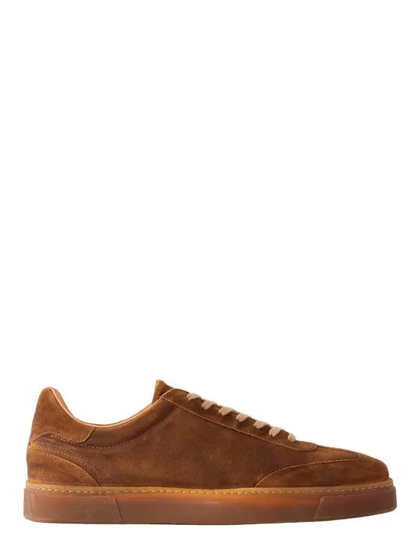 Mr P. Lux Suede Sneakers - Brown