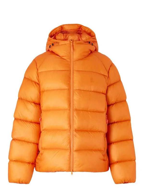 Polo Ralph Lauren Hawthorne Logo-embroidered Quilted Recycled-shell Hooded Down Jacket - Orange
