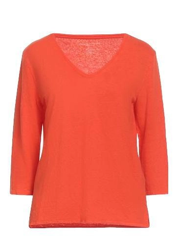 Majestic Filatures T-shirt Size Linen, Elastane - Orange