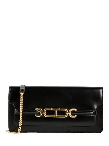 TOM FORD Handbag Calfskin, Ecobrass - Black