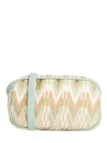Missoni Cross-body Bag Sky Textile Fibers - Blue