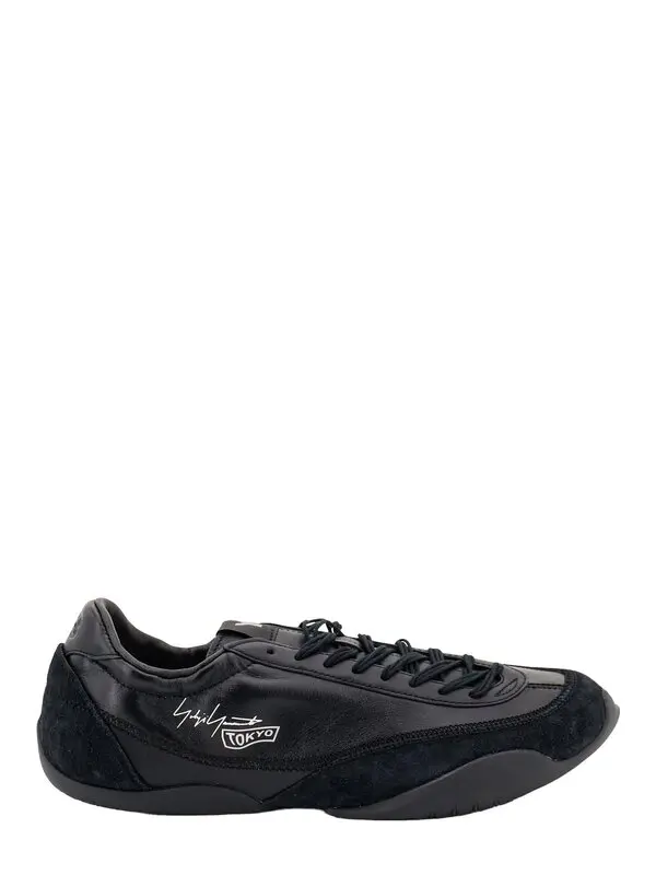 ADIDAS Y-3 Tokyo Leather Sneakers - Black