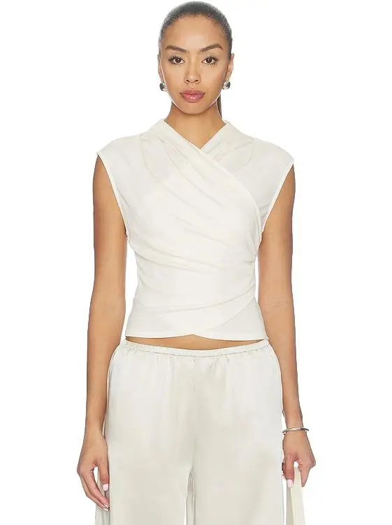 EAVES Nela Top - Ivory