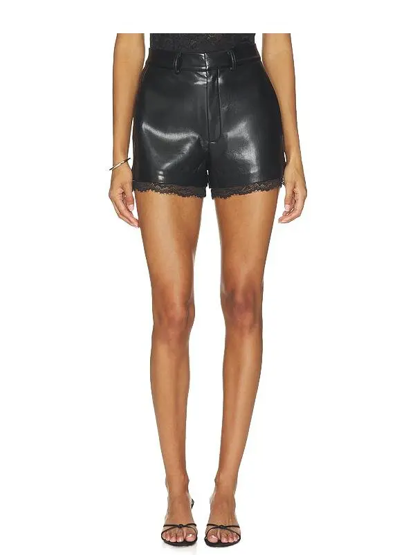 Generation Love Anella Lace Combo Shorts - Black