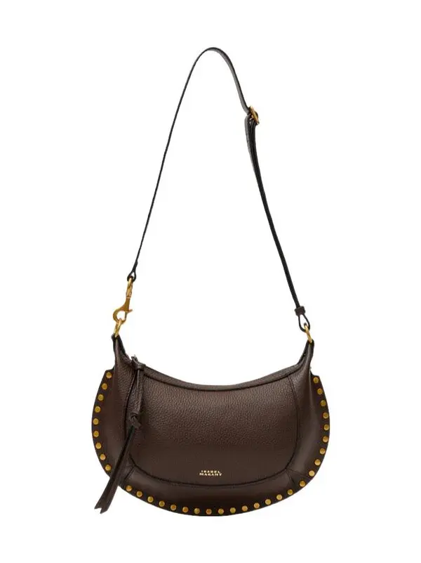 Isabel Marant Étoile Oskan Moon Small Shoulder Bag - Brown