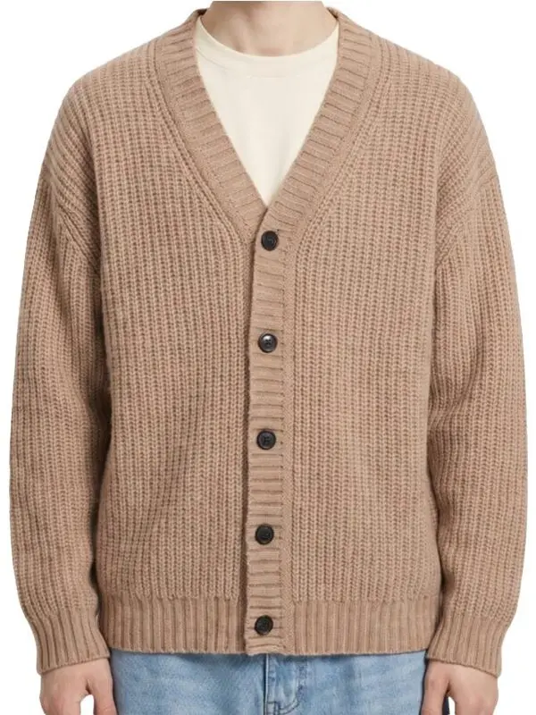 ROBERTO COLLINA Popcorn Stitch Buttoned Cardigan - No