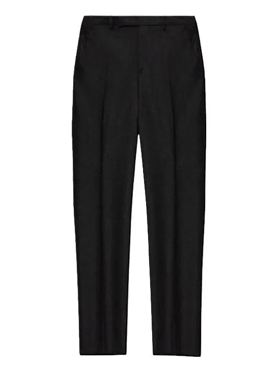 Paul Smith Tailored Trousers With Belt Loops - Black