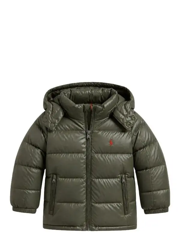 Polo Ralph Lauren Gorham Padded Jacket With Hood - Green