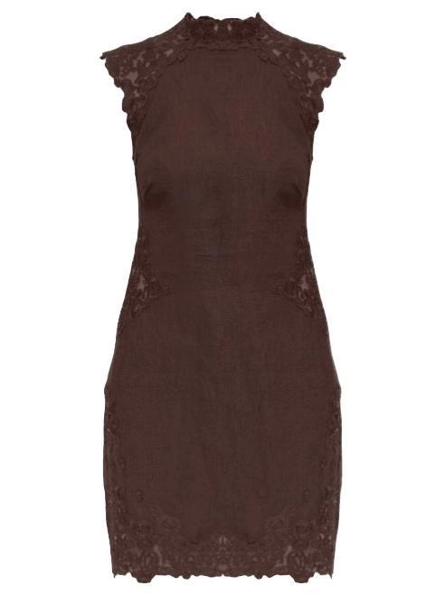 Cult Gaia Sleeveless Dress - Brown