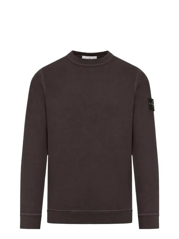 Stone Island Crew-neck Sweatshirt - Black
