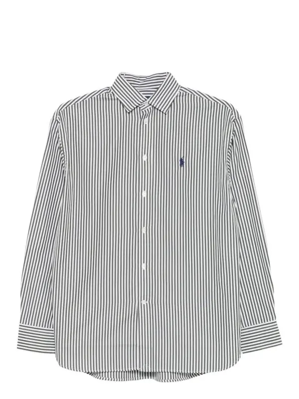 Polo Ralph Lauren Striped Button-up Shirt - Gray