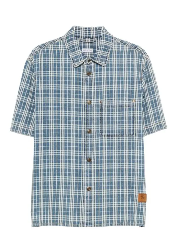 Burberry Checked Button-up Shirt - No