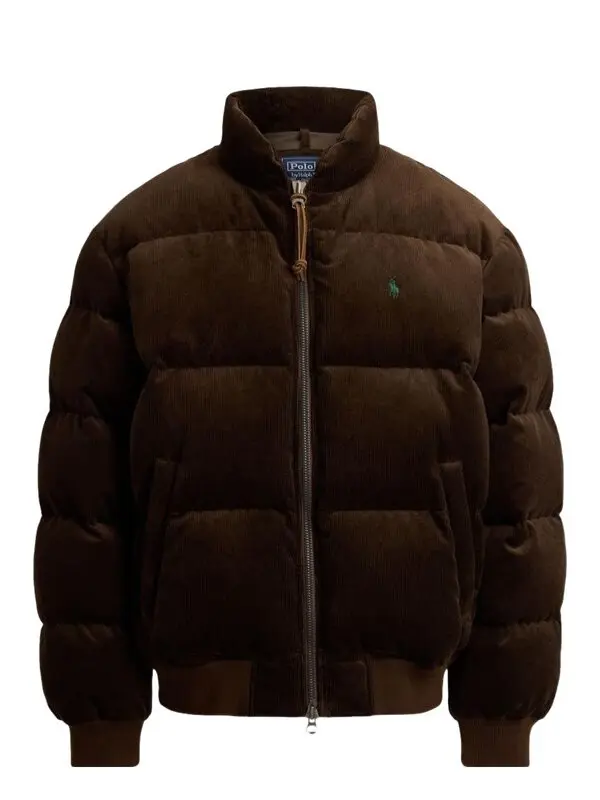 Polo Ralph Lauren Corduroy Padded Jacket - Black