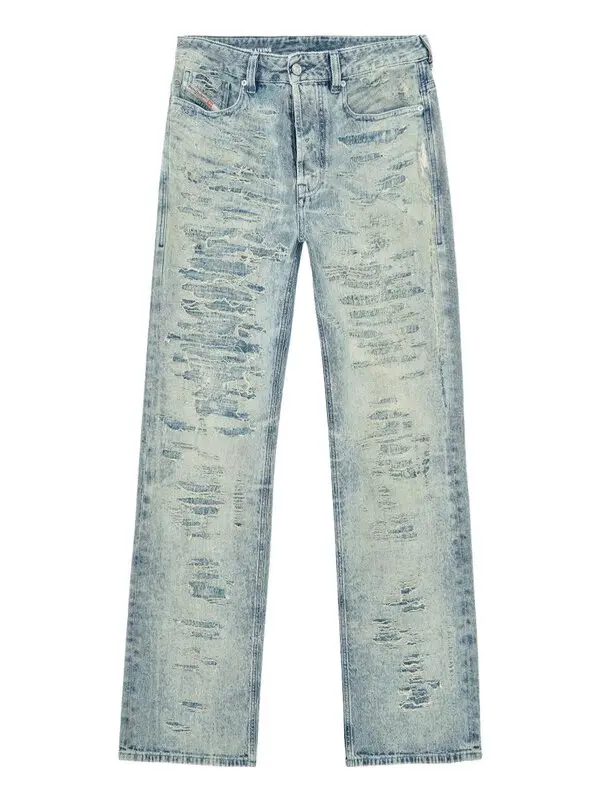 DIESEL® 1980-d-eeper Distressed Jeans - Medium Blue