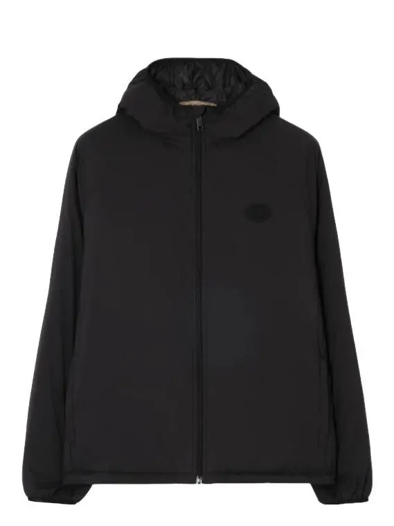 Burberry Packable Dunwich Hooded Jacket - Black