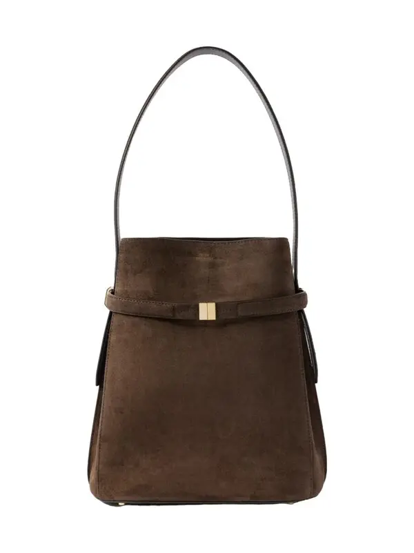 TOTEME Drawstring Shoulder Bag - Green