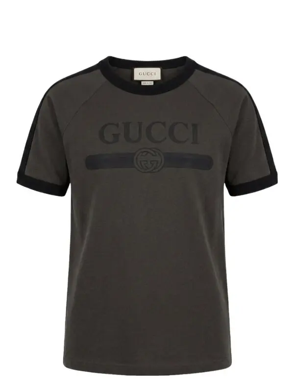 Gucci Logo-print T-shirt - Dark Gray