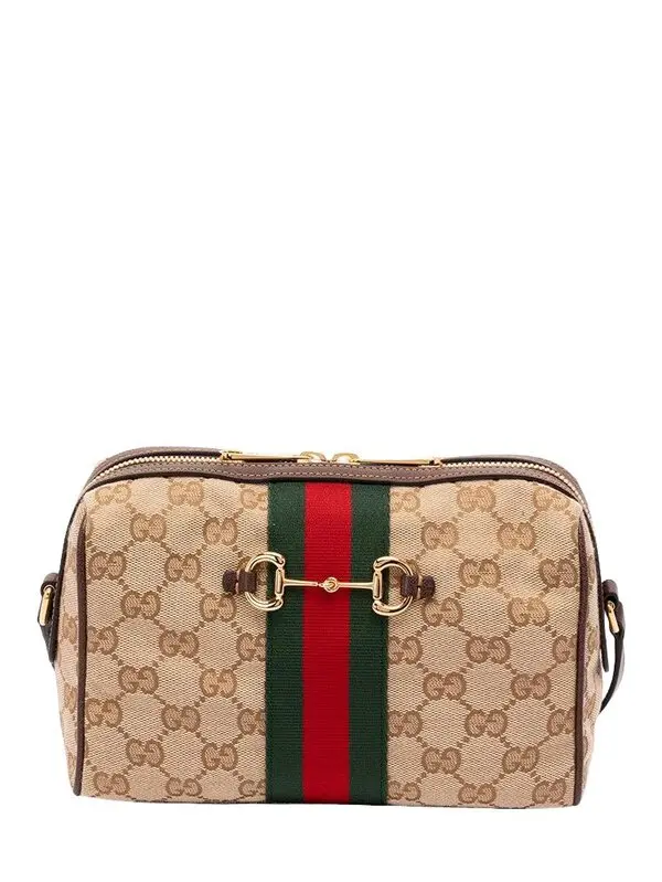 Gucci Horsebit Web Crossbody Bag - Multicolor