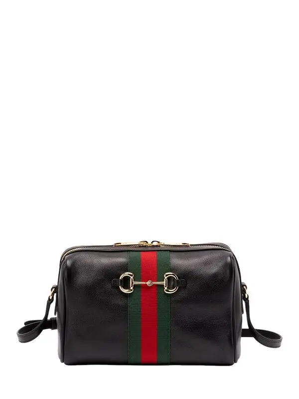 Gucci Horsebit Web Crossbody Bag - Multicolor
