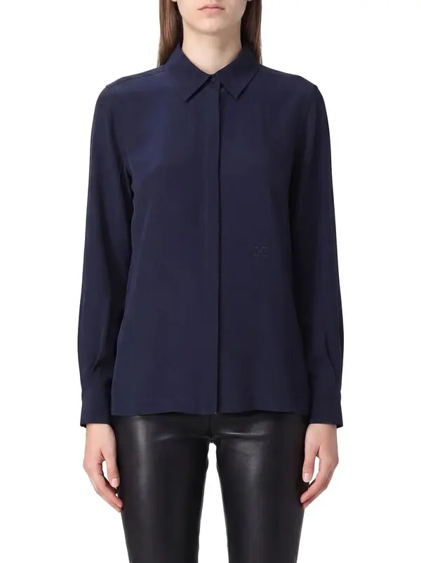 Max Mara Long Sleeve Shirt - Blue