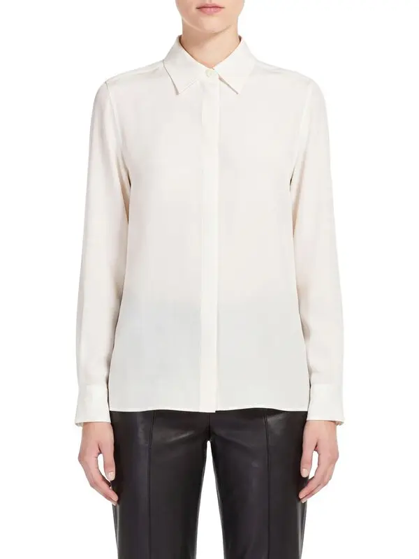 Max Mara Long Sleeve Shirt - White