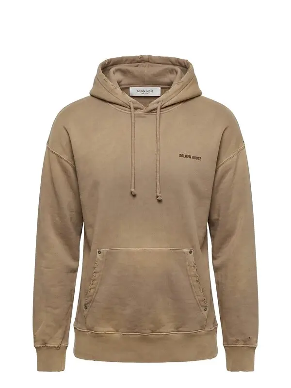 GOLDEN GOOSE Hoodie With Embroidery - Multicolor