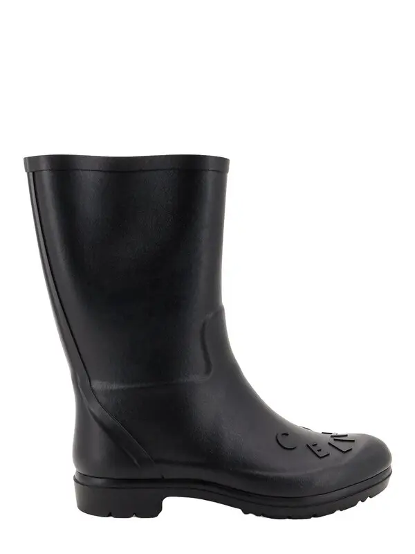 Celine Rubber Garden Boots - Black
