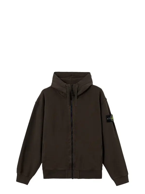 Stone Island Oversized Organic Cotton Hoodie - Multicolor