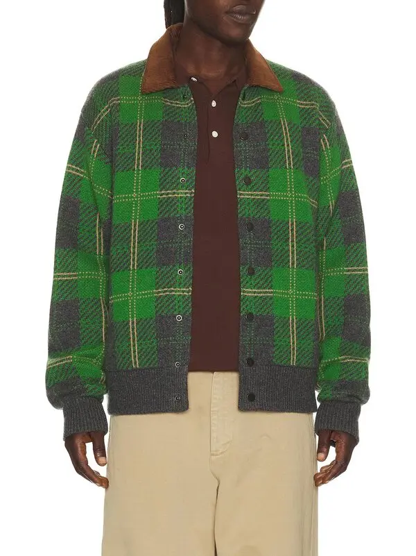 Guest In Residence Tartan Bomber - Canopy Combo