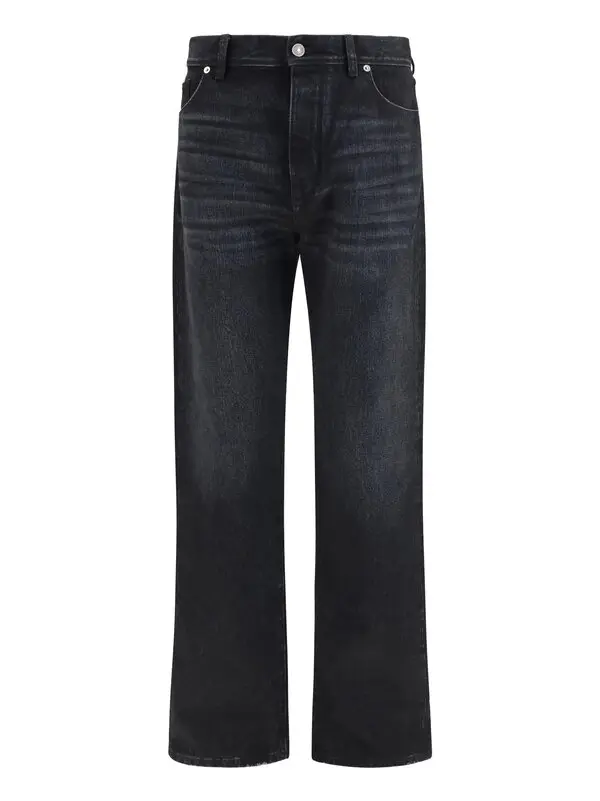 Fendi Long Jeans - Black