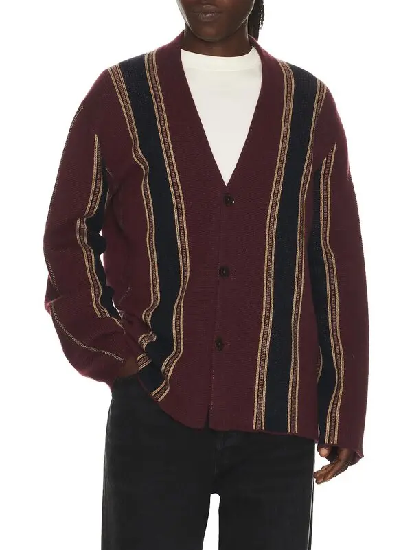 Guest In Residence Baja Everywear Cardigan - Fig Combo
