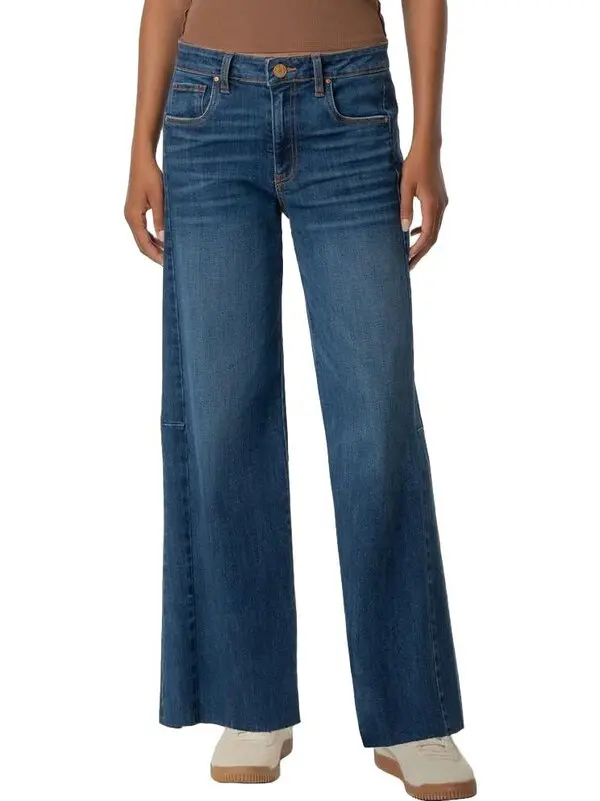 Kut From The Kloth Meg High Rise Wide Leg Jeans - Curator