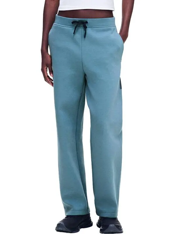 On Focus Tech Wide Leg Sweatpants - Agave