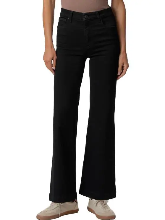 Kut From The Kloth Meg Fab Ab High Waist Ankle Wide Leg Jeans - Black