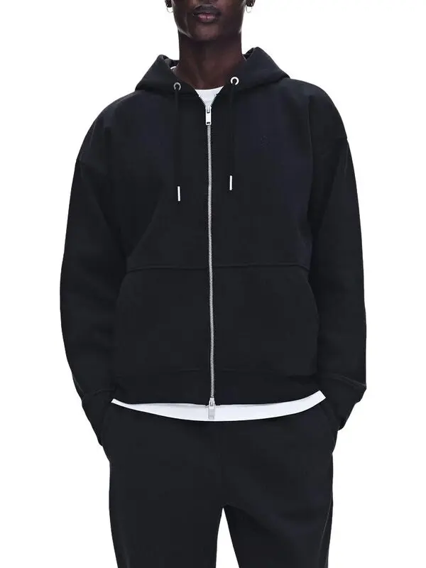 On Club Collective Full Zip Hoodie - Black
