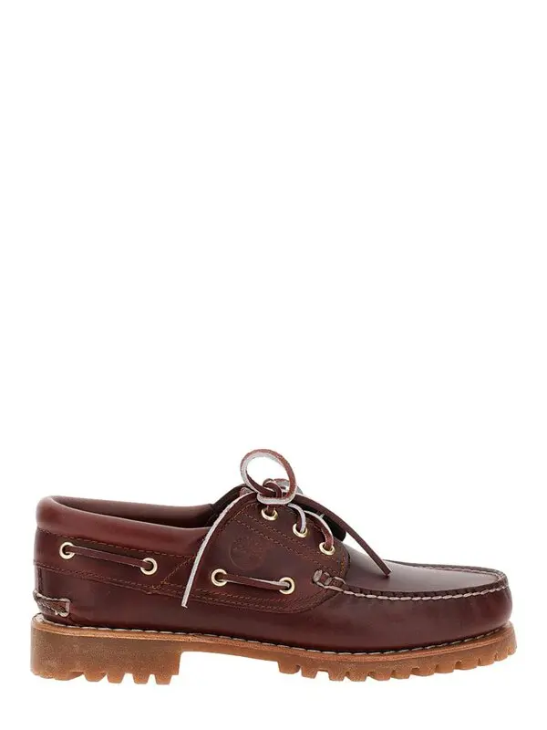 Timberland 3-eye Lug Boat Shoe - Red