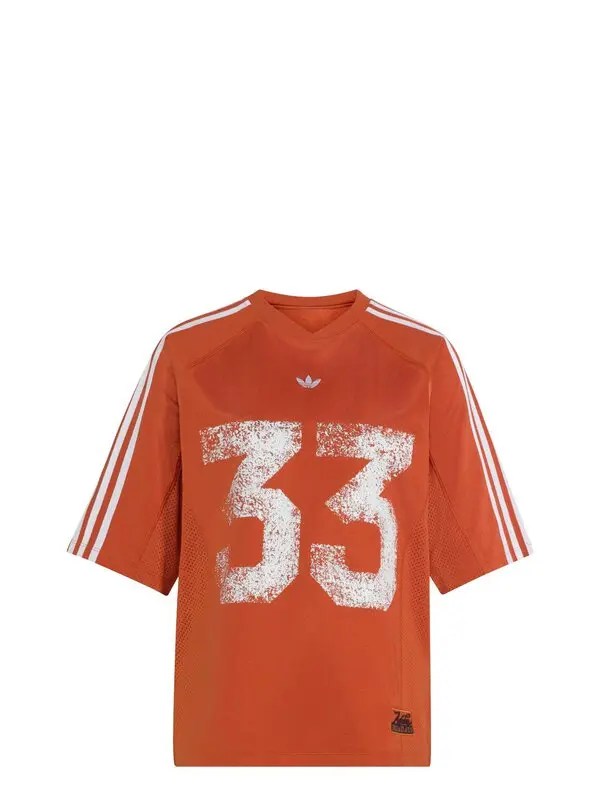 Adidas Originals Oversized Jersey Top - Vermillion